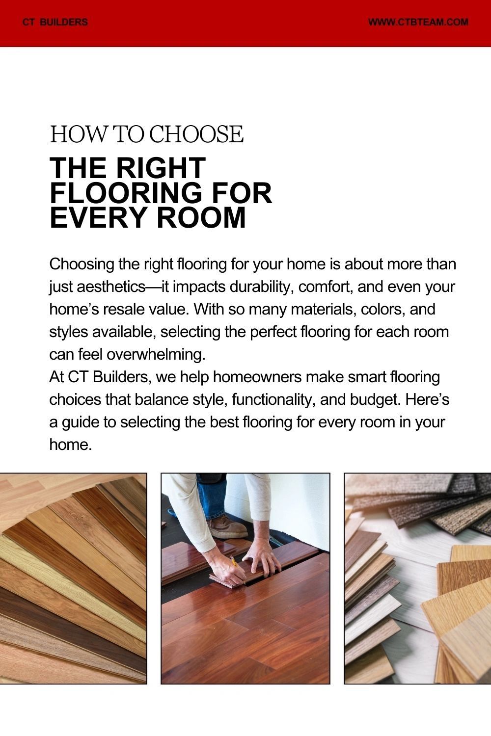 How to Choose the Right Flooring for Every Room