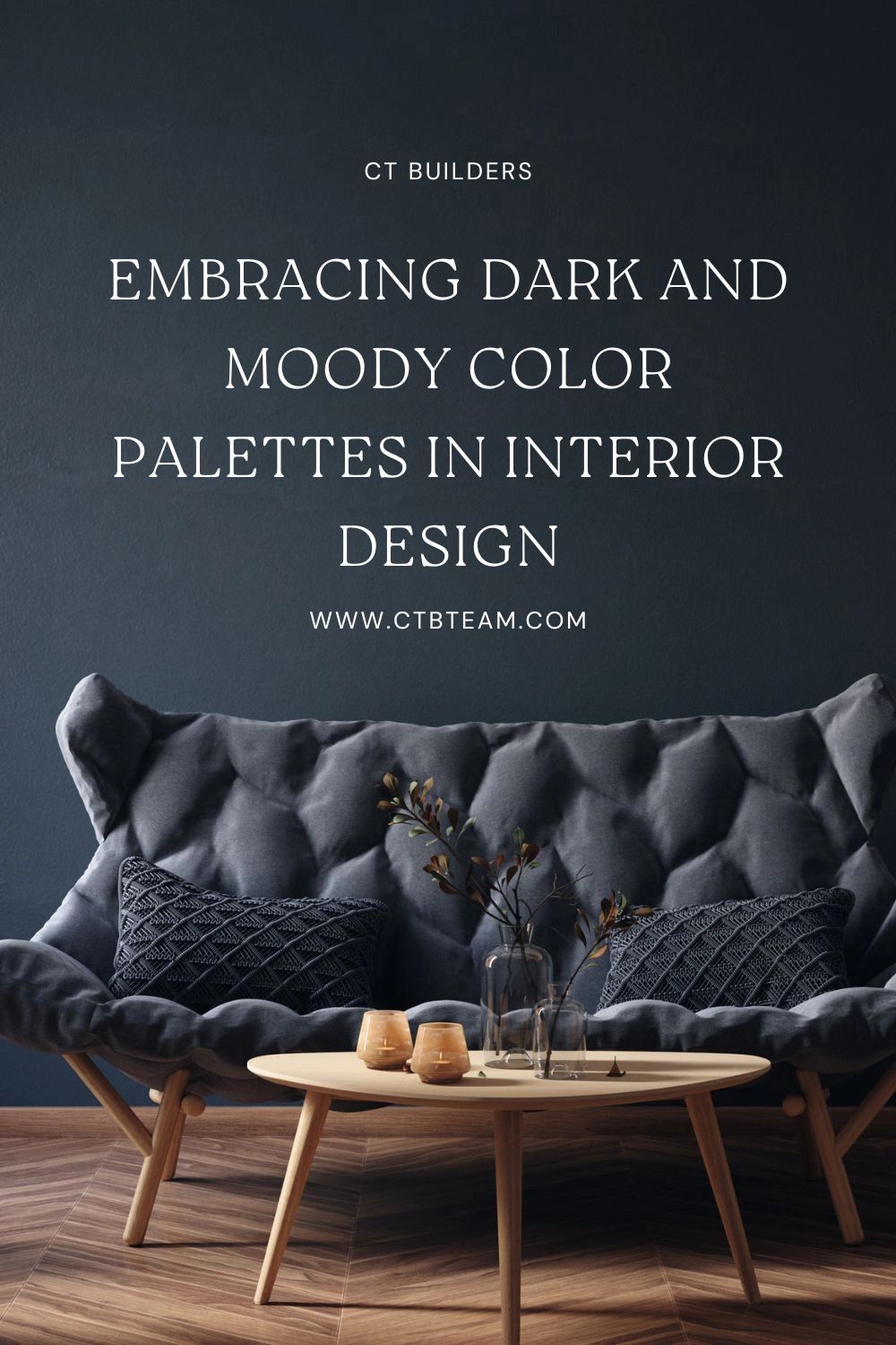Embracing Dark and Moody Color Palettes in Interior Design