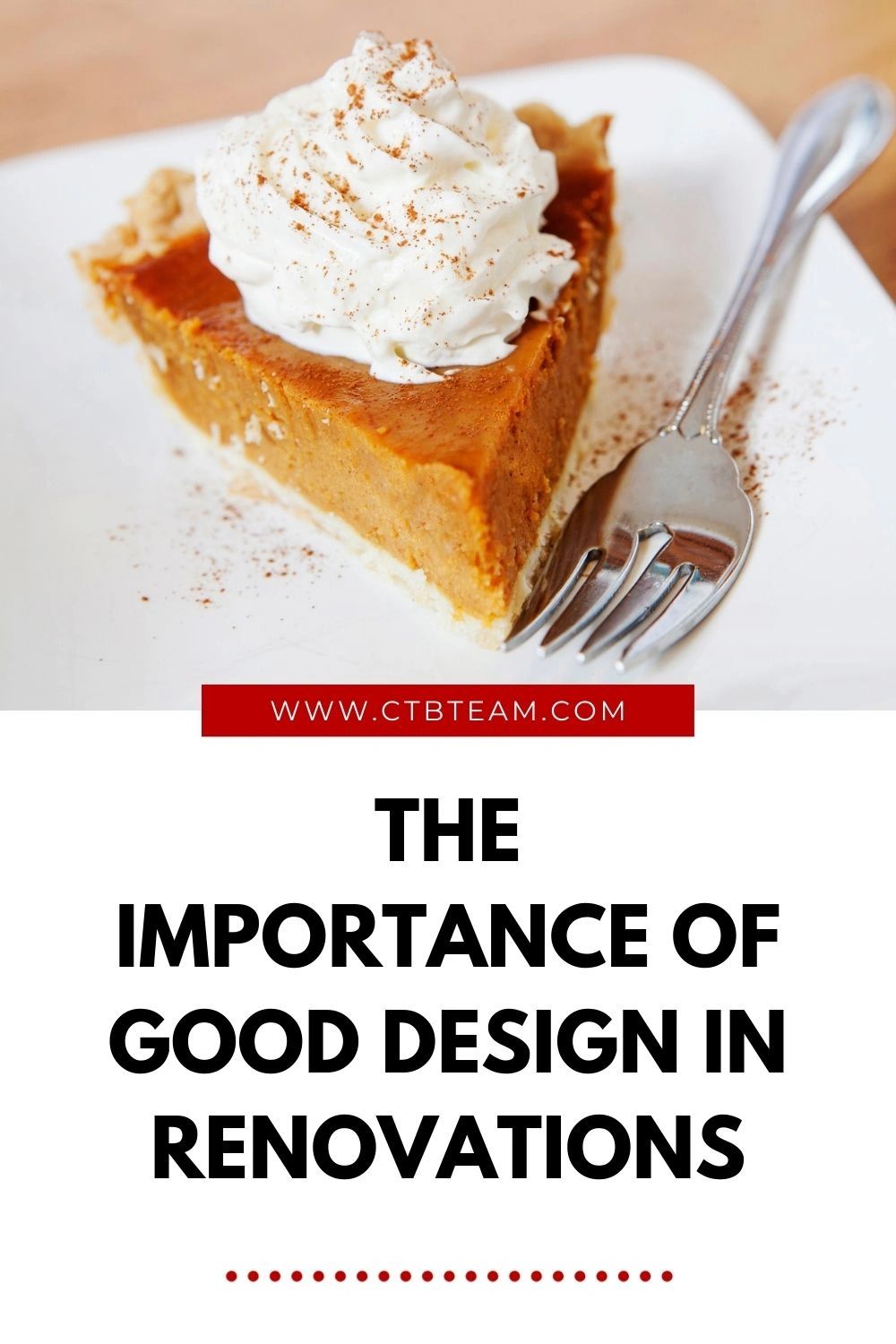 The importance of Good Design in Renovations