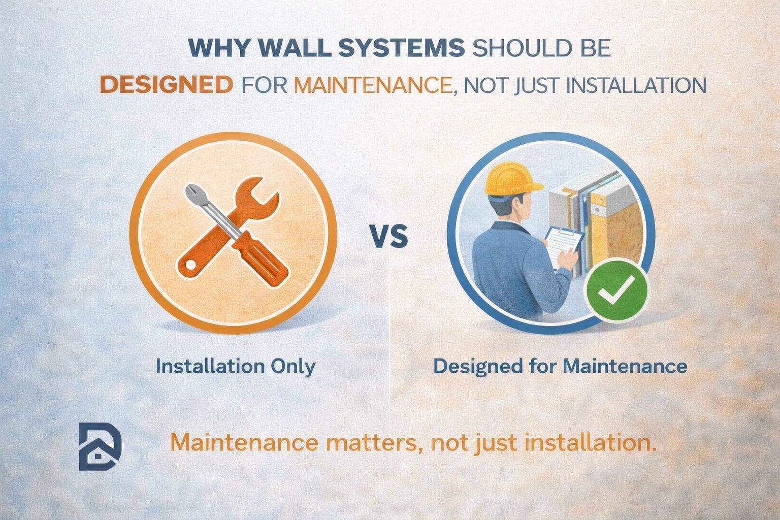 Why Wall Systems Should Be Designed for Maintenance, Not Just Ins