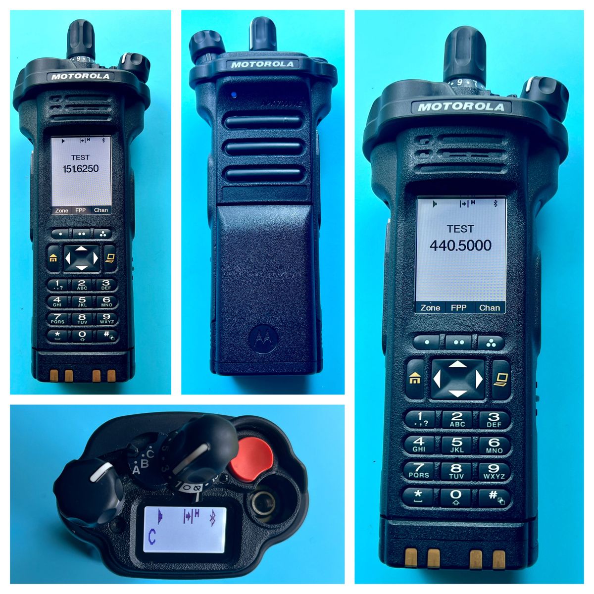 MOTOROLA APX7000XE FPP VHF/UHF PORTABLE RADIO AES-256 Encryption ...