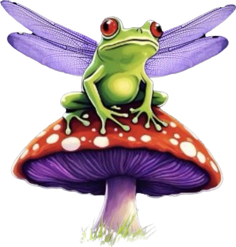 Flying Frog Mushrooms