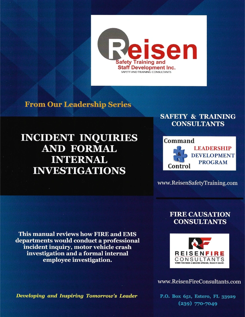 Conducting Incident Inquiries and Formal Internal Investigations Manual