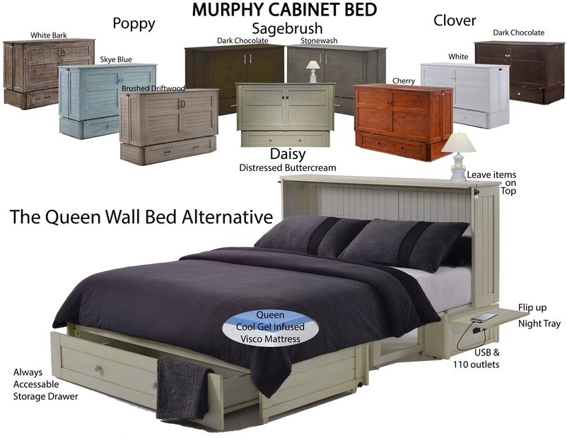 Cabinet Beds and Chest Beds - Comfort Zone INC