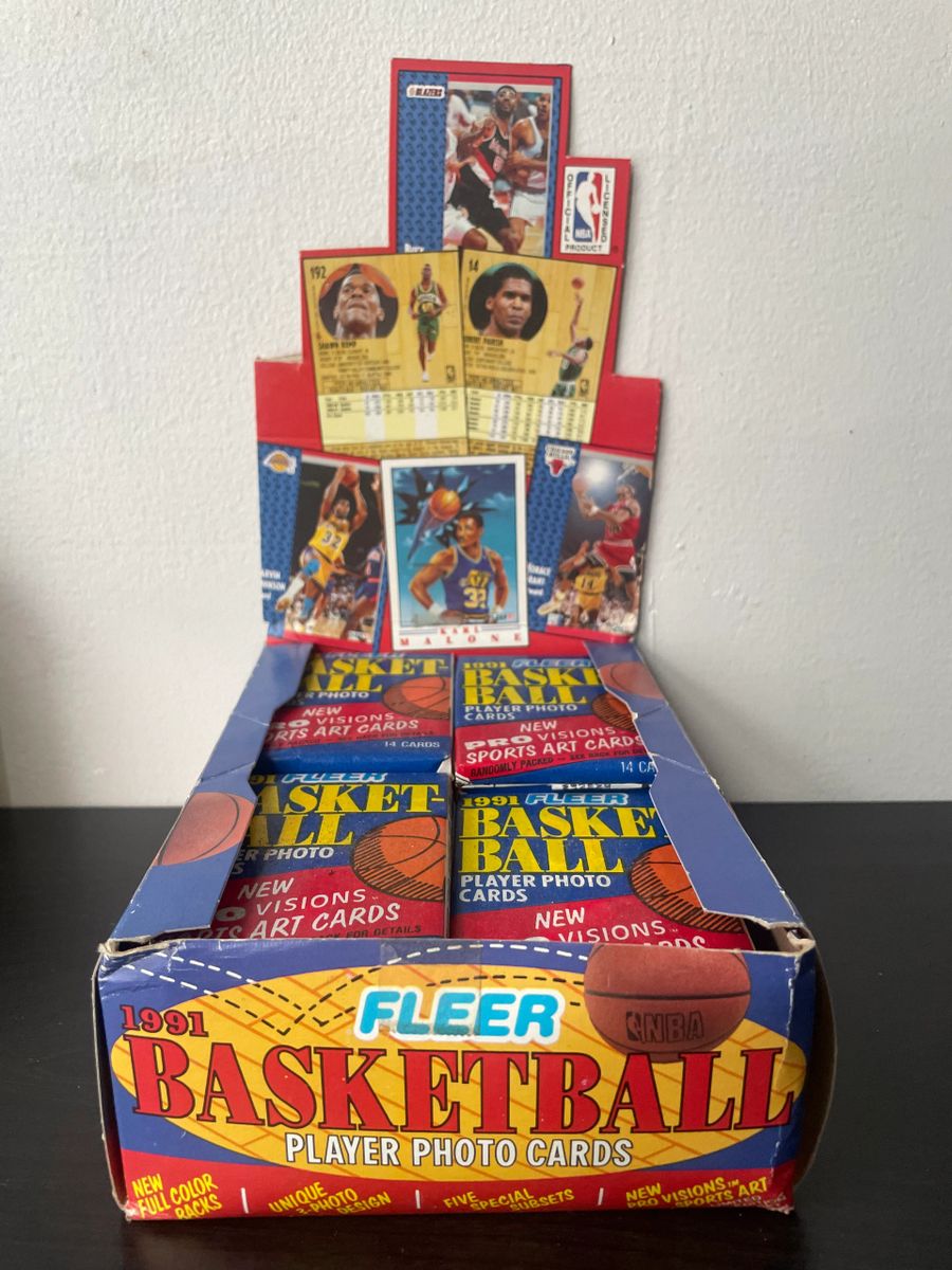 1991 Fleer NBA Trading Card Pack