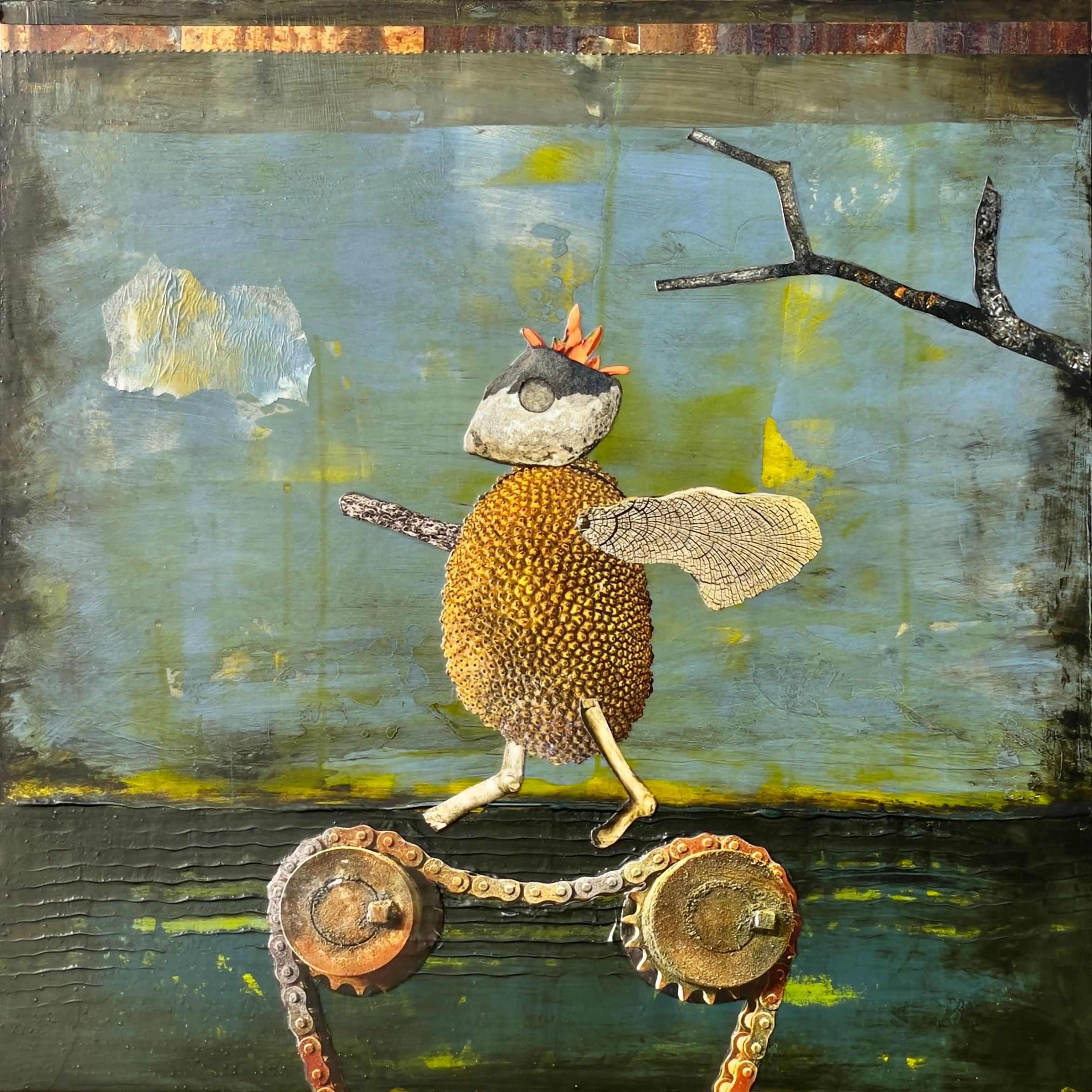 Sandy Hill Artist - Abstract Paintings, Collage