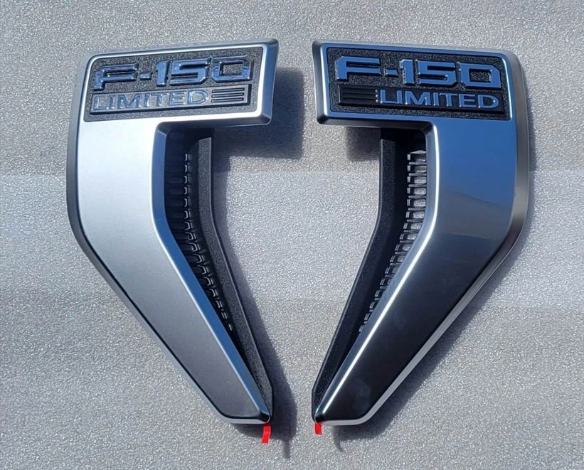 2021-2023 NEW F150 LIMITED FENDER EMBLEMS
