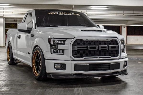 RkSport Fiberglass Front Splitter 2015-2020 F150