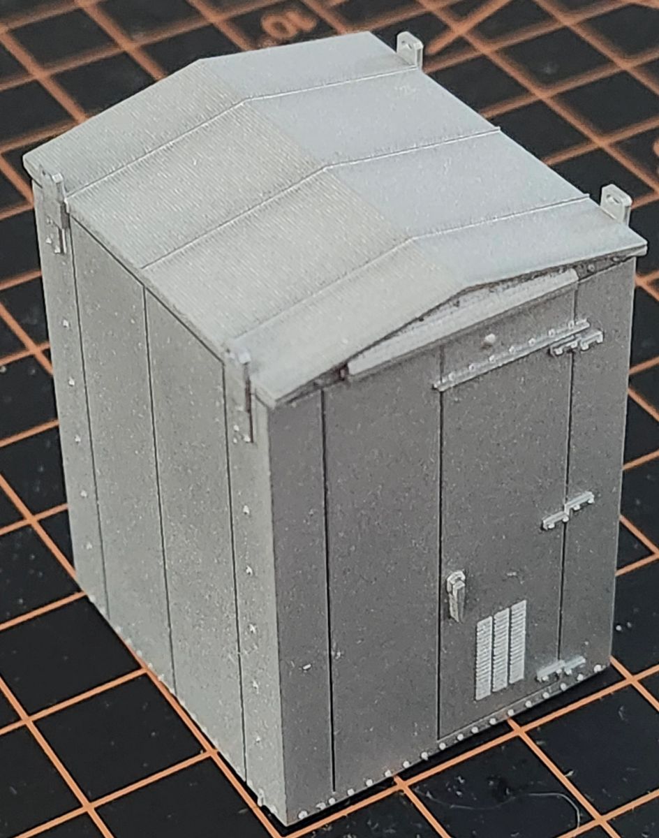S Scale Modern Relay Shed