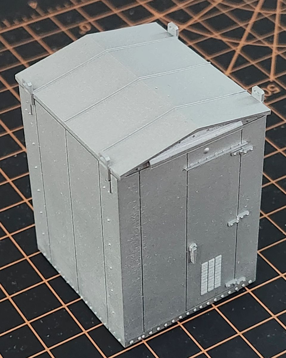 O Scale Modern Relay Shed