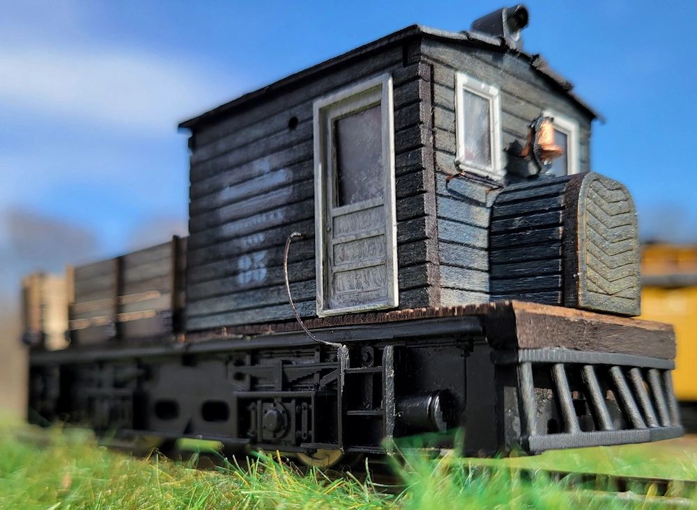 Flatbed Doodlebug HO Scale