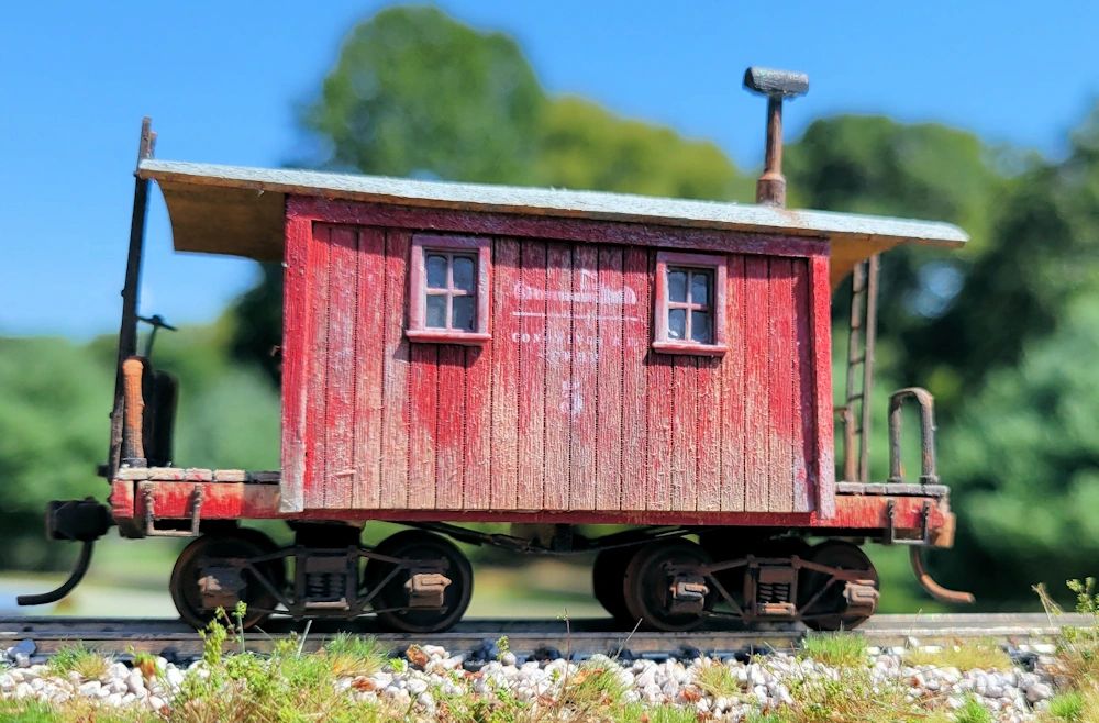Caboose #5 in HO/HOn3