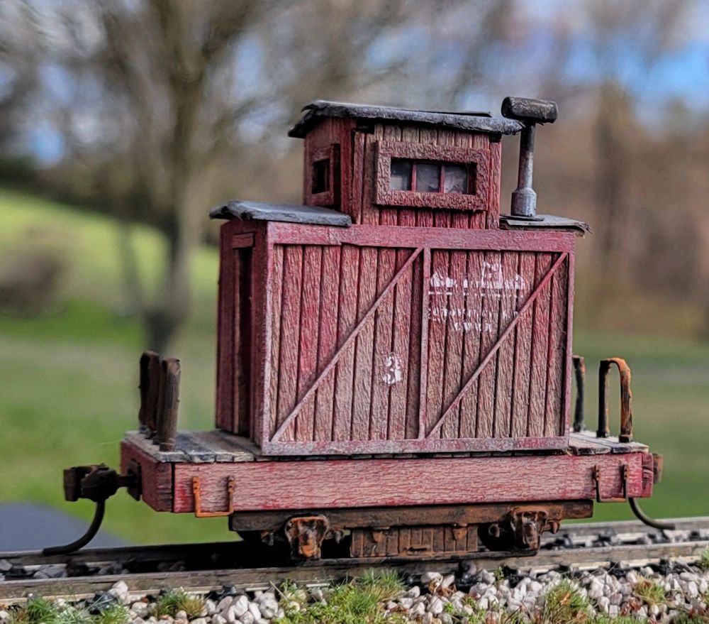 Caboose #3 in HO scale