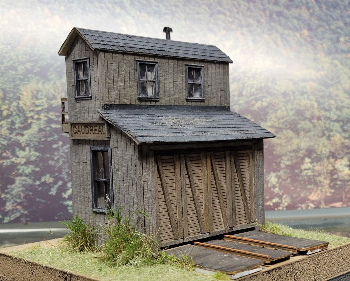 Handcar Shed in HO scale