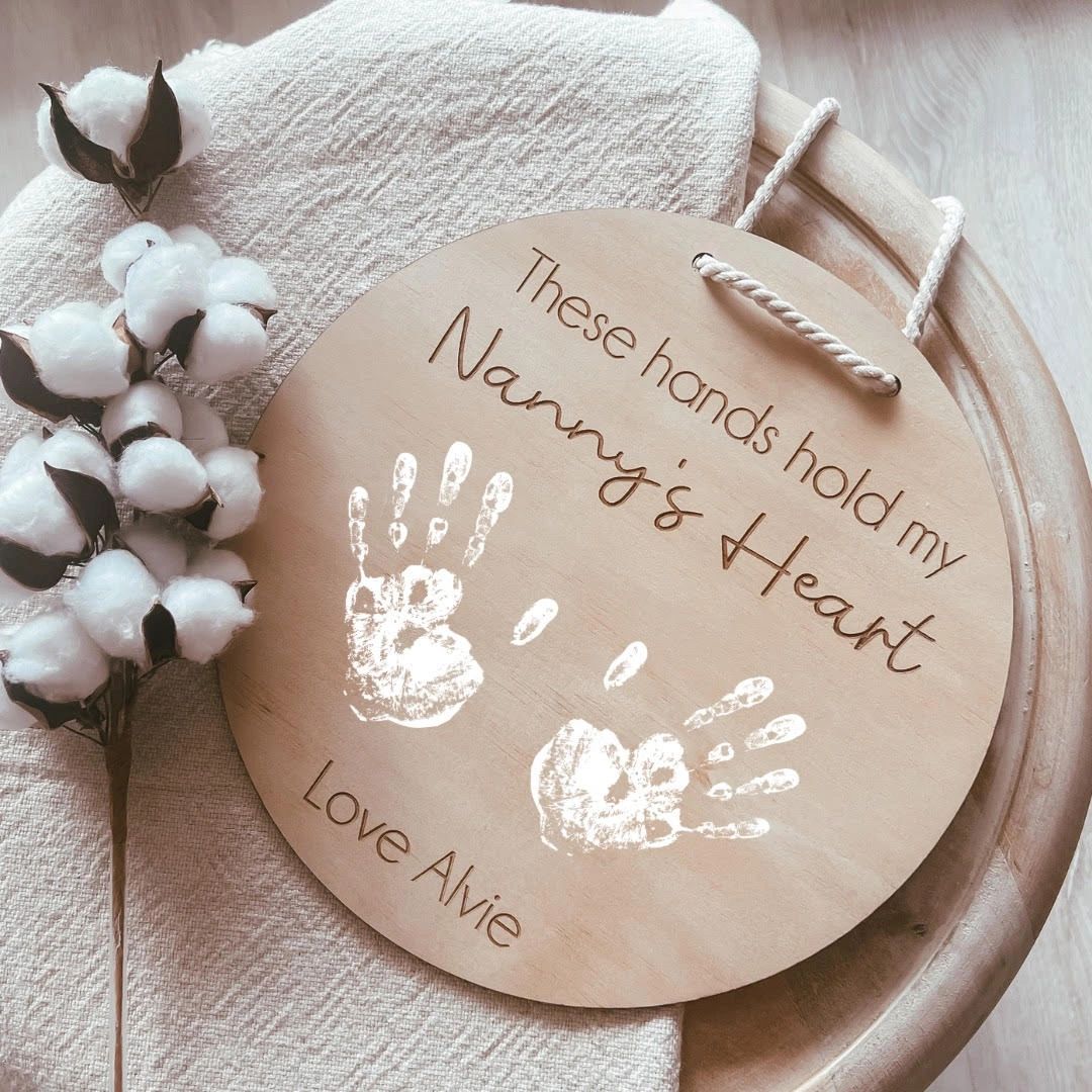 Handprint Plaque