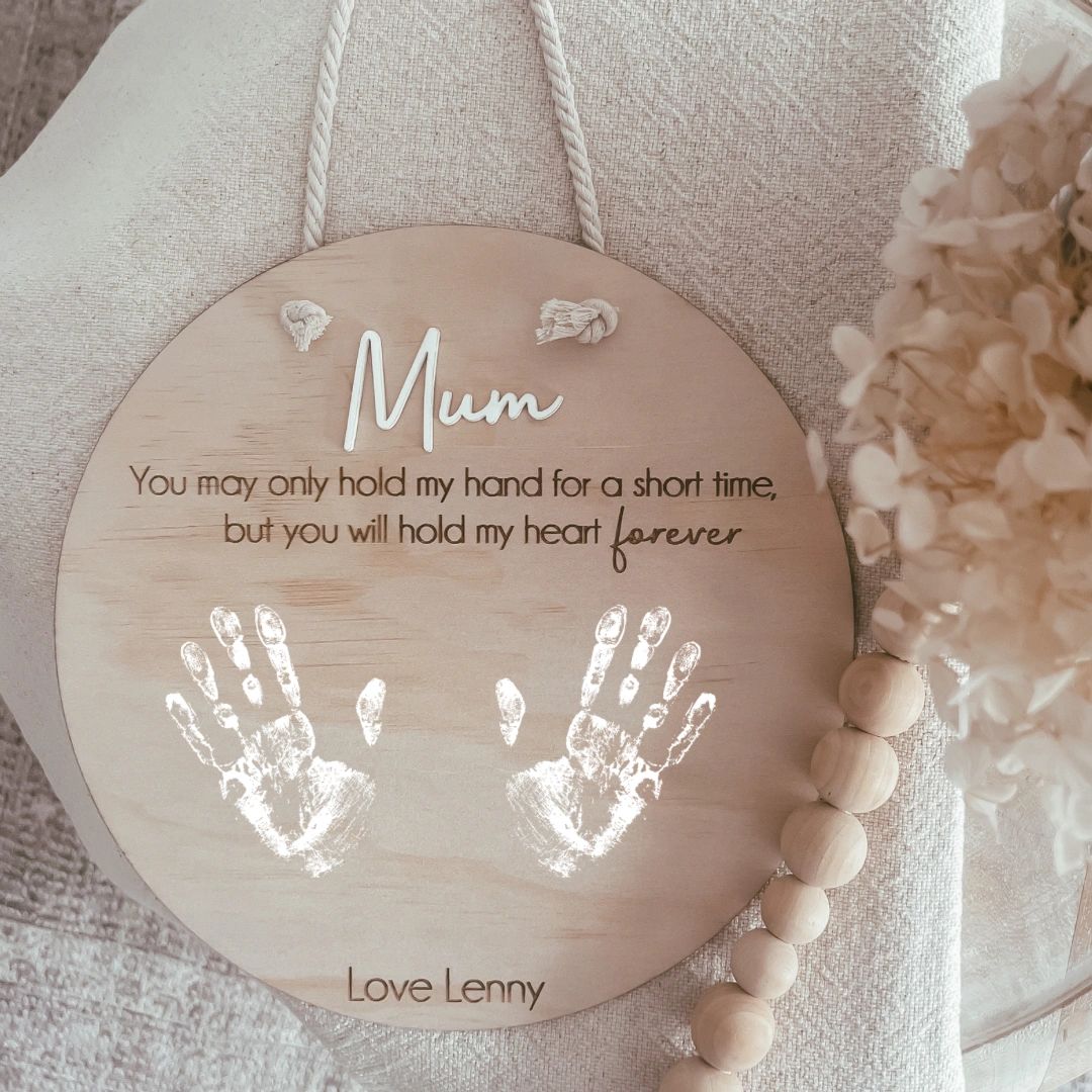Acrylic Handprint Plaque