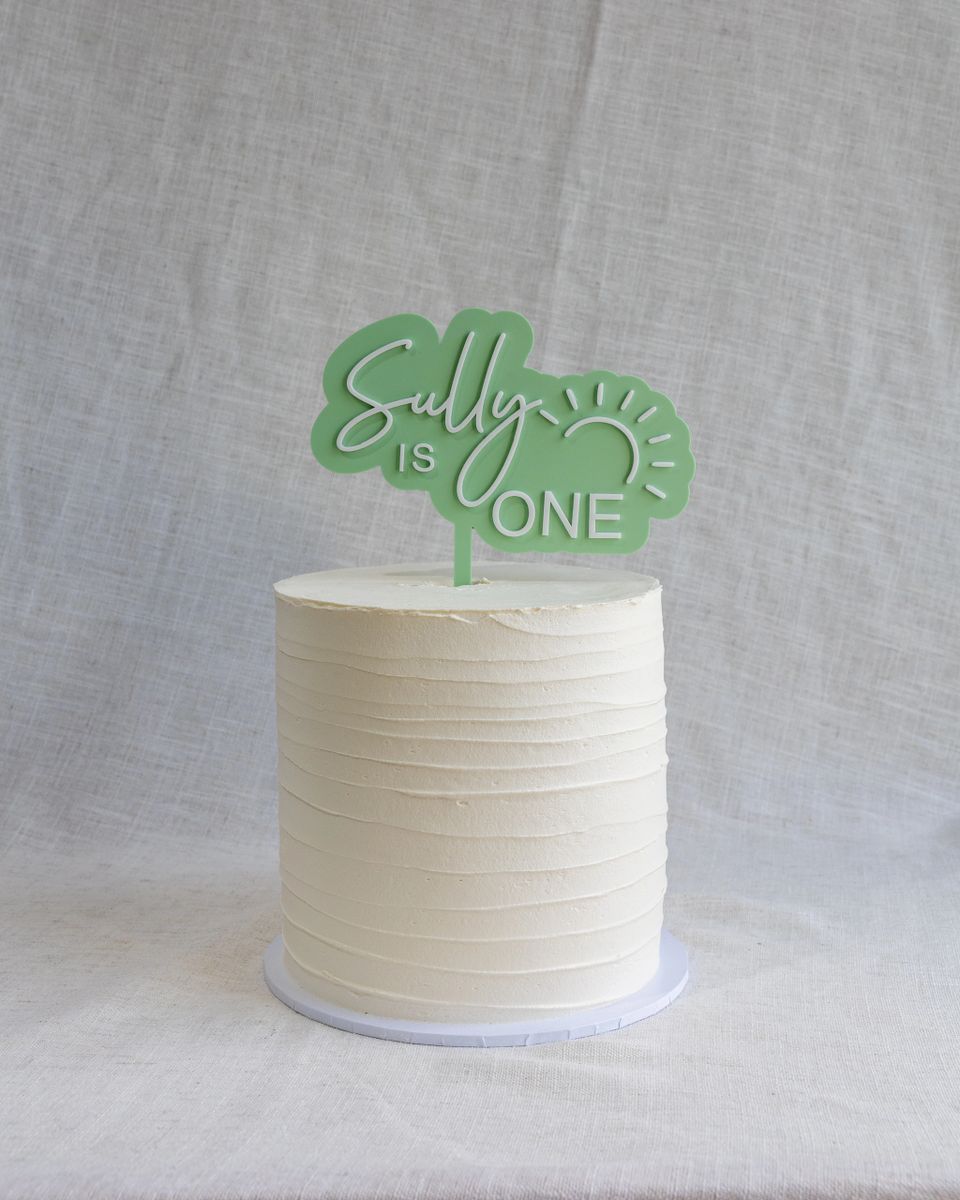 Sun Cake Topper