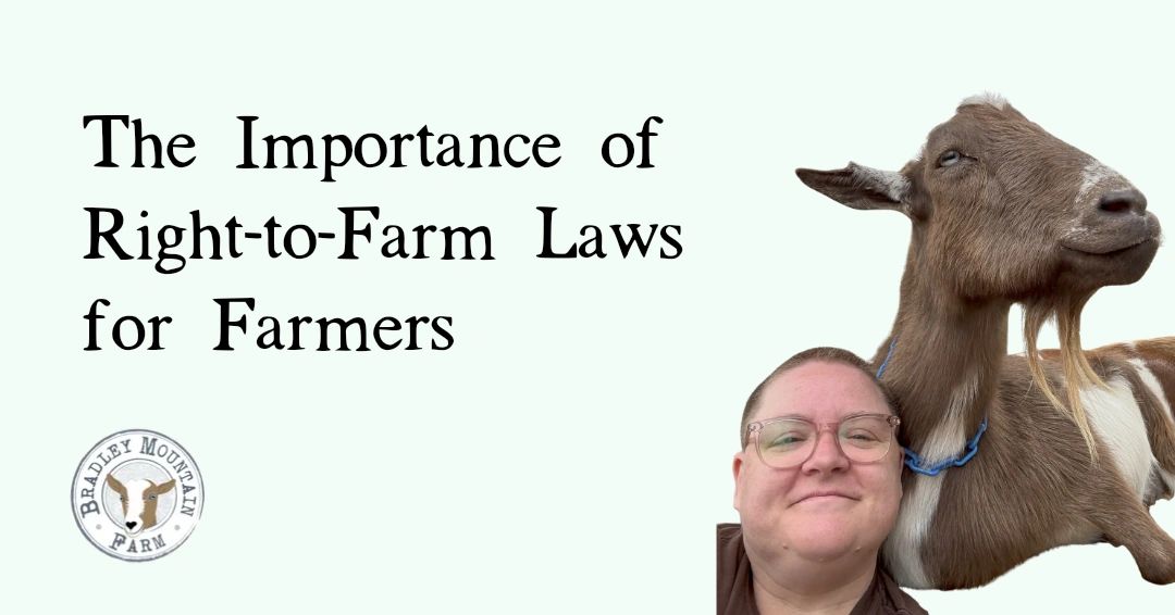 The Importance of Right-to-Farm Laws for Farmers