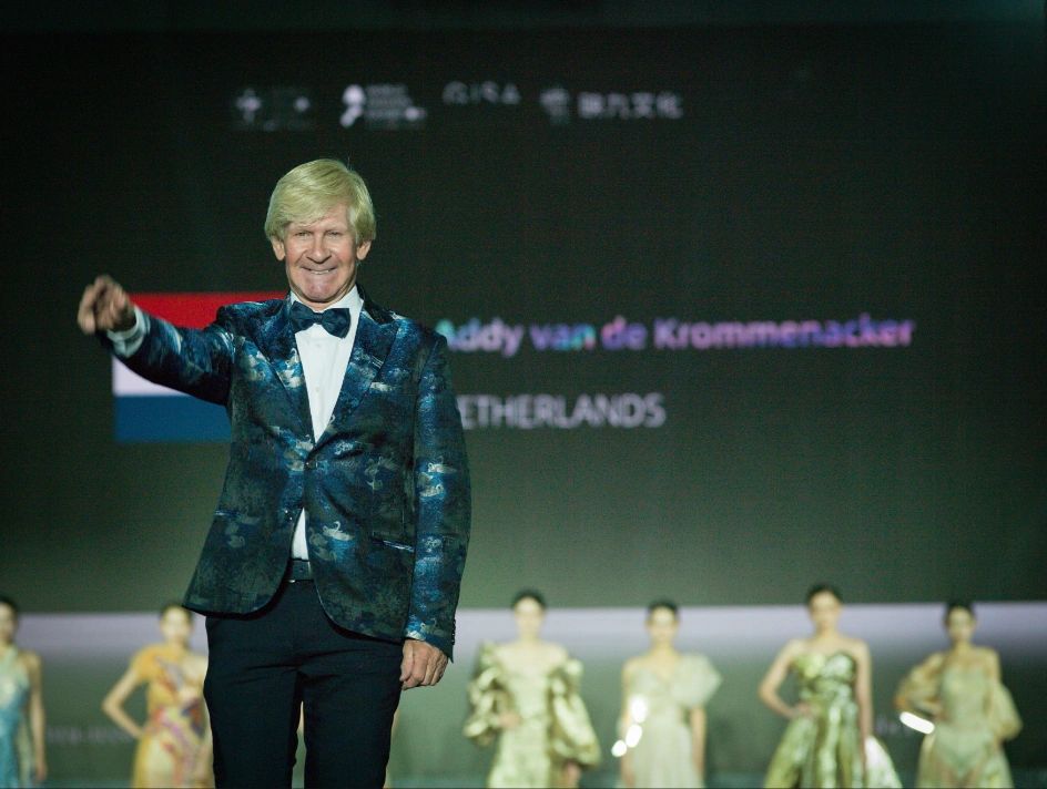 Addy van de Krommenacker Shines at World Fashion Week China 2024