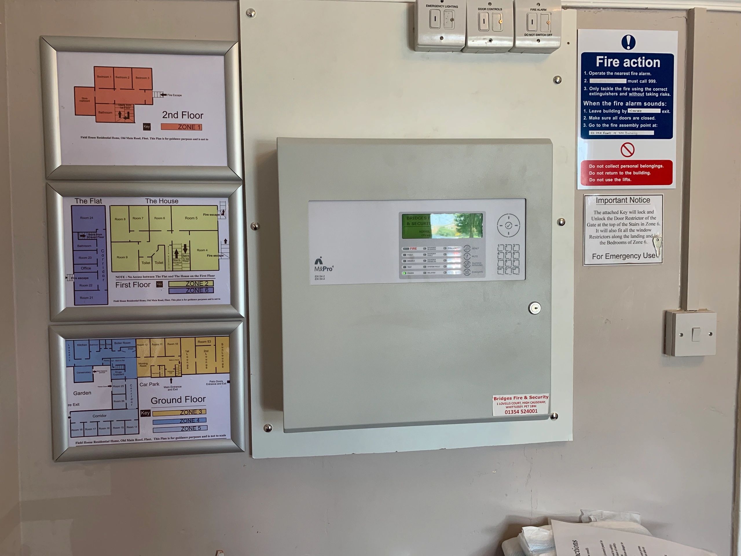 OUT WITH THE OLD FIRE ALARM UPGRADE TO BS5839 PART 1