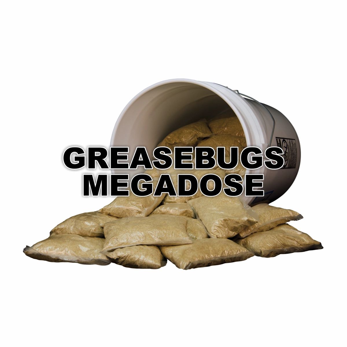 Greasebugs Megadose / 25lb Pail