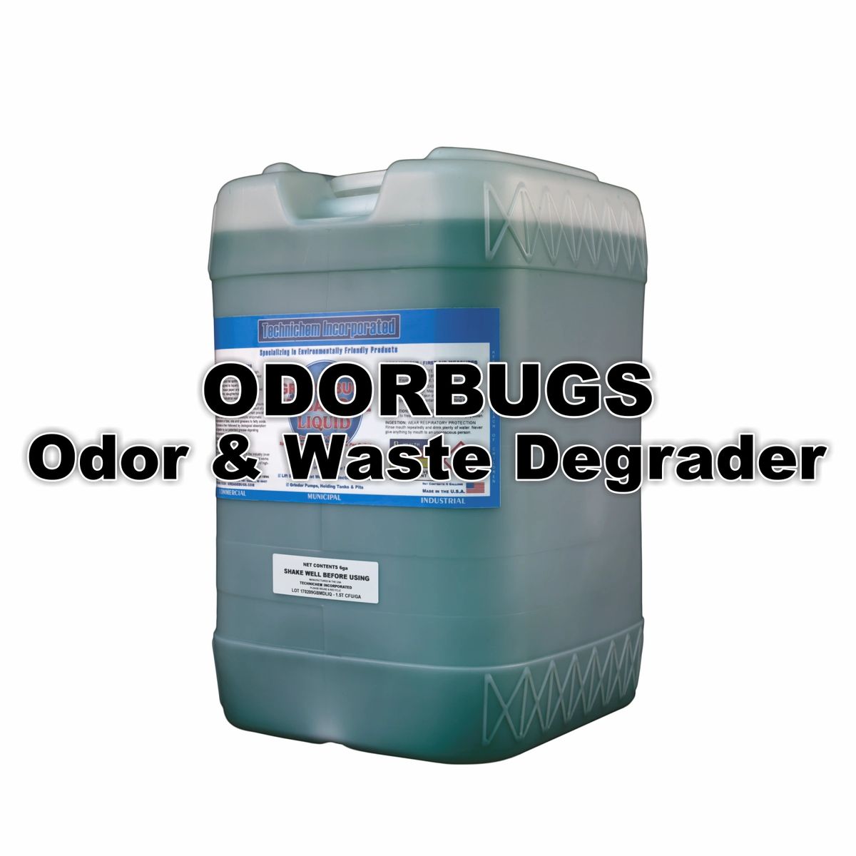 Odorbugs Odor & Waste Degrader *Mulberry Scented (Concentrate) / 5ga Pail