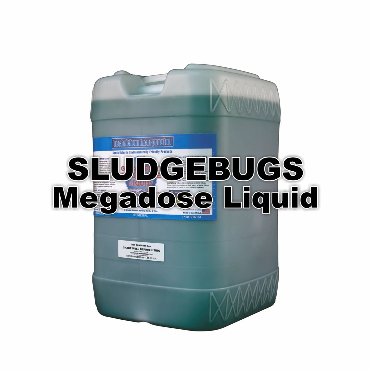 Sludgebugs Megadose Liquid / 5ga Pail or 55ga Drum