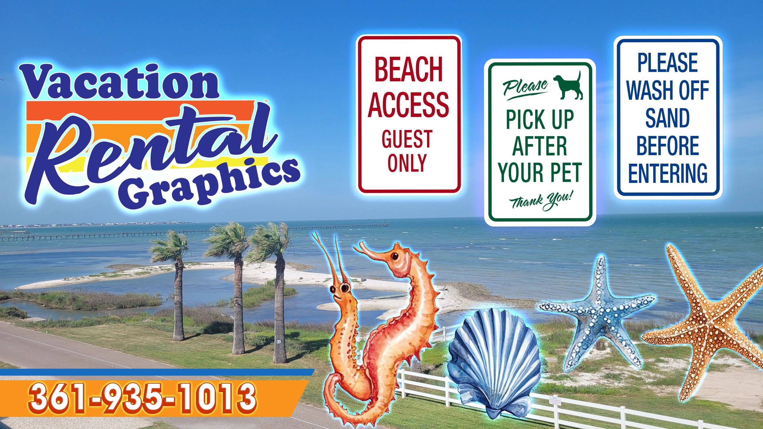 Vacation Rental Signs - Custom Vacation Rental Signs, Vacation Rental ...