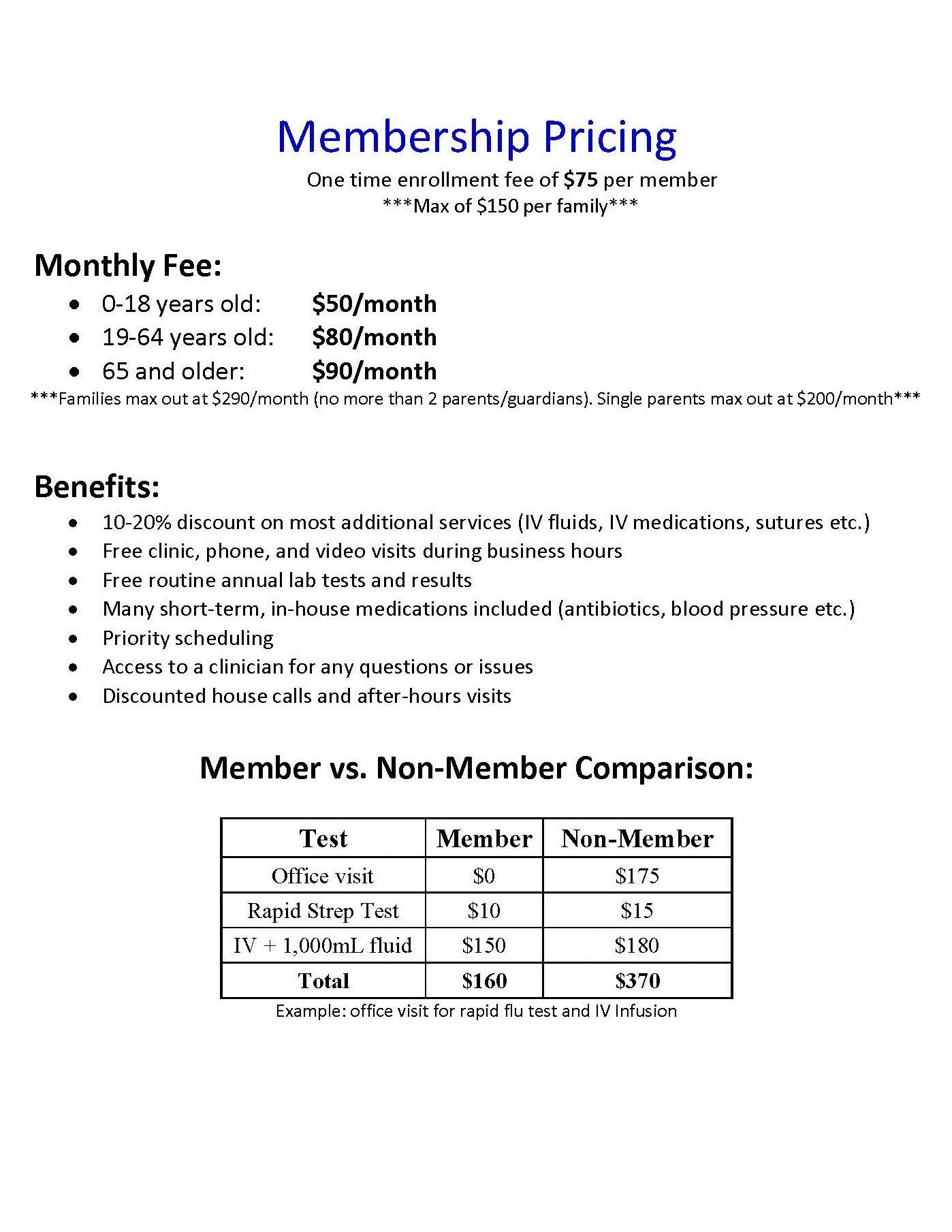 Pricing & Options - Cowboy Concierge Medicine