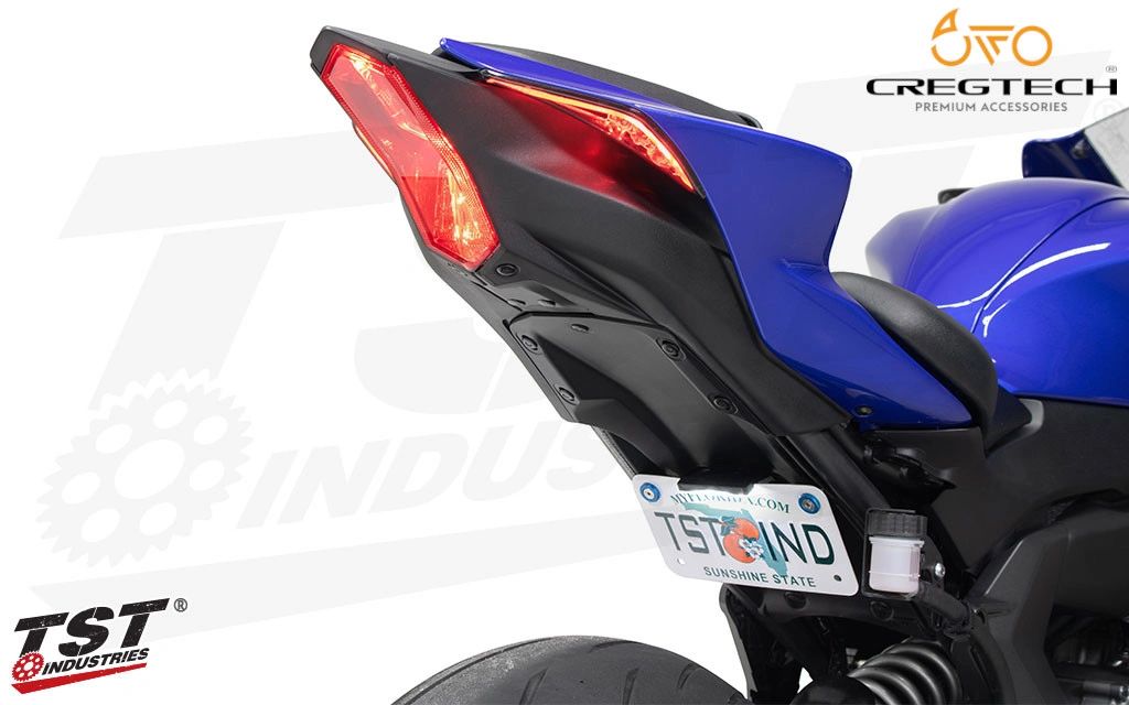 Yamaha R7 integrated turn signal indicators TST Industries 2022+