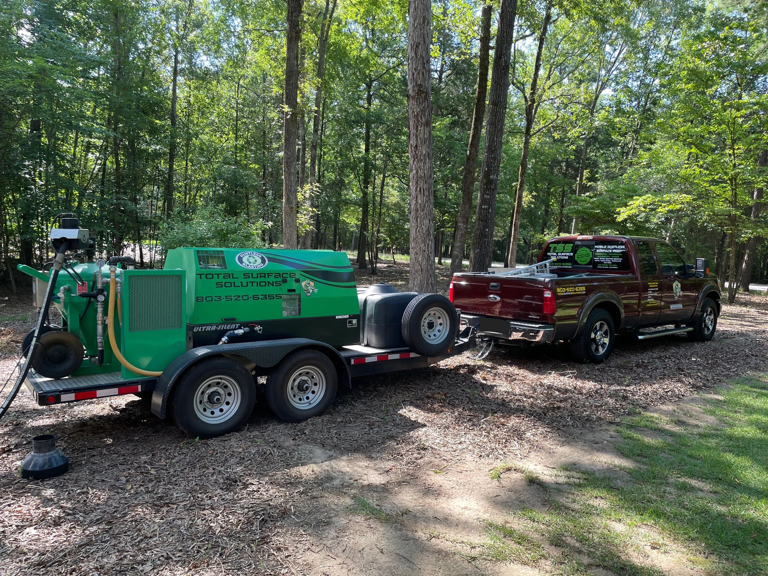 Mobile Dustless Blasting - Total Surface Solutions