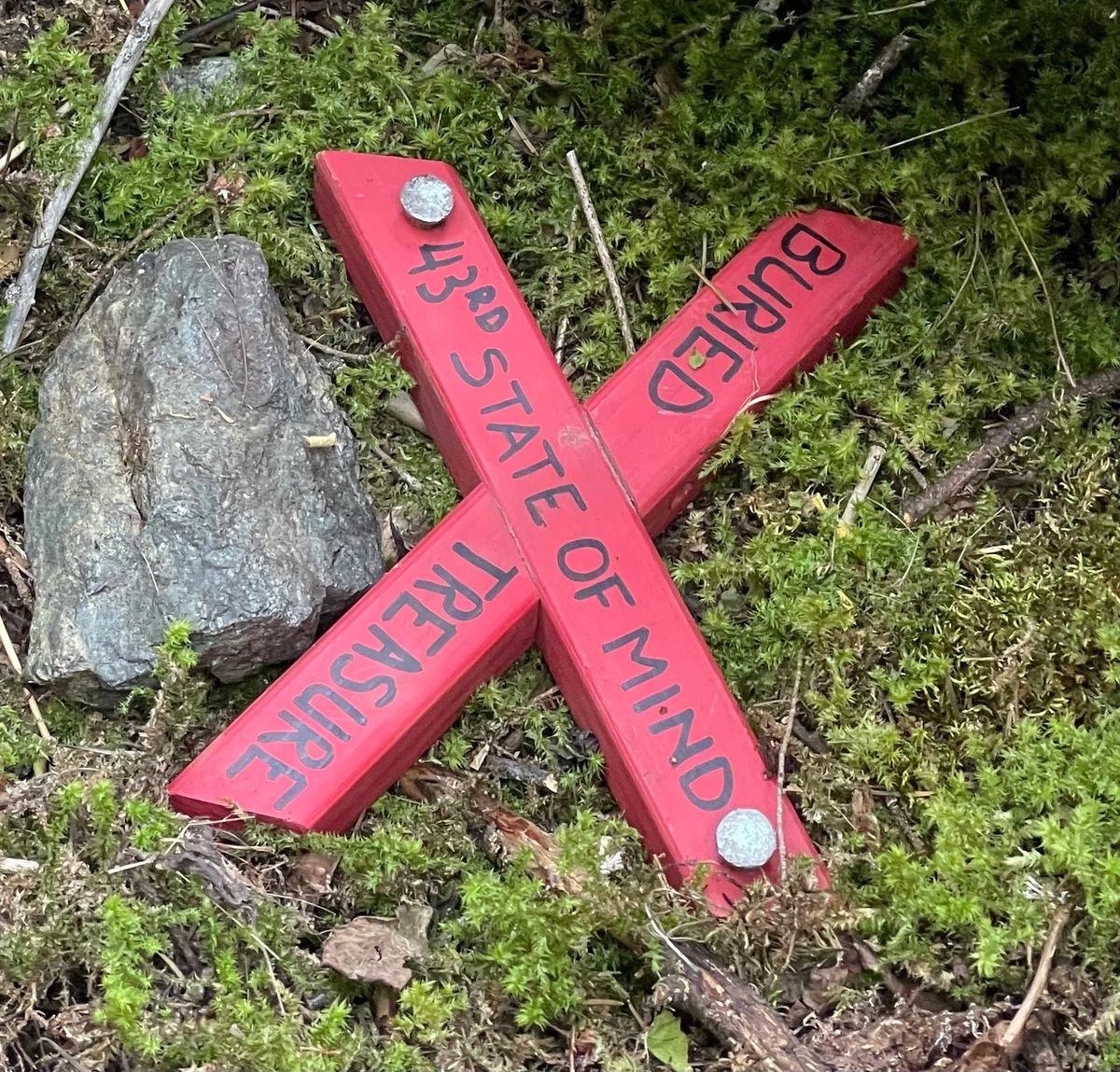 43rd State of Mind Buried Treasure Chest "Treasure Trek"