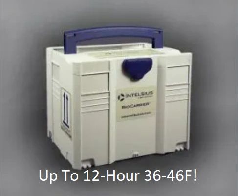 12-HR Bio Carrier Vaccine/Medication Transport Cooler (11.4 Liter ...