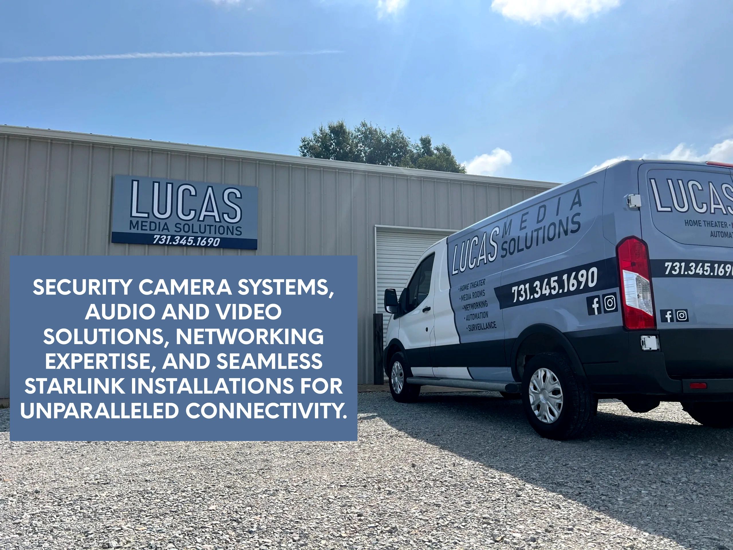 High-Quality Security Cameras and Alarm Systems - Lucas Media Solutions