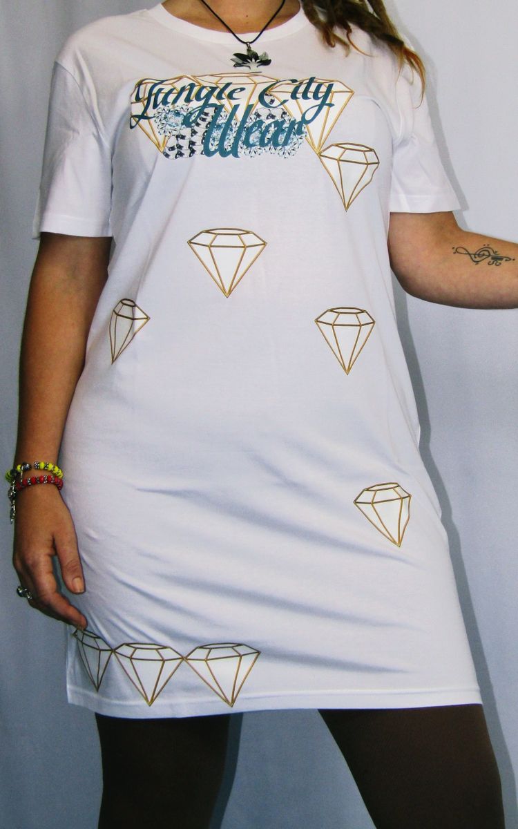 Diamond White Dress
