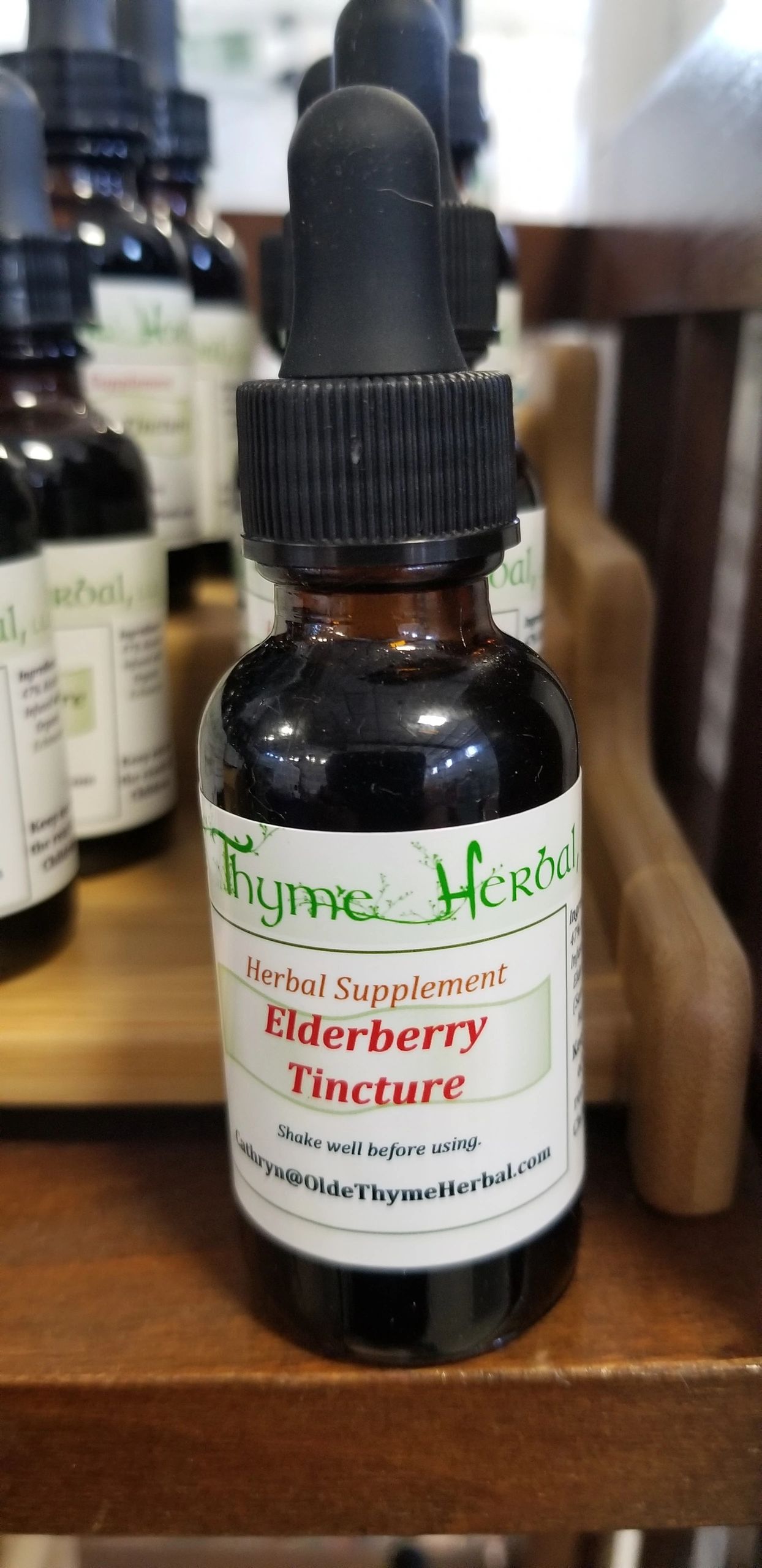 Elderberry Syrup & Tinctures
