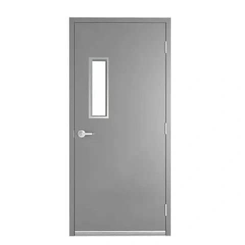 Single Metal Door - Commercial 18-Gauge Flush Hollow Metal Door and ...