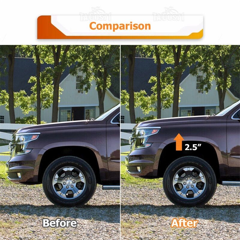 2.5" inch leveling kit + installation + Alignment