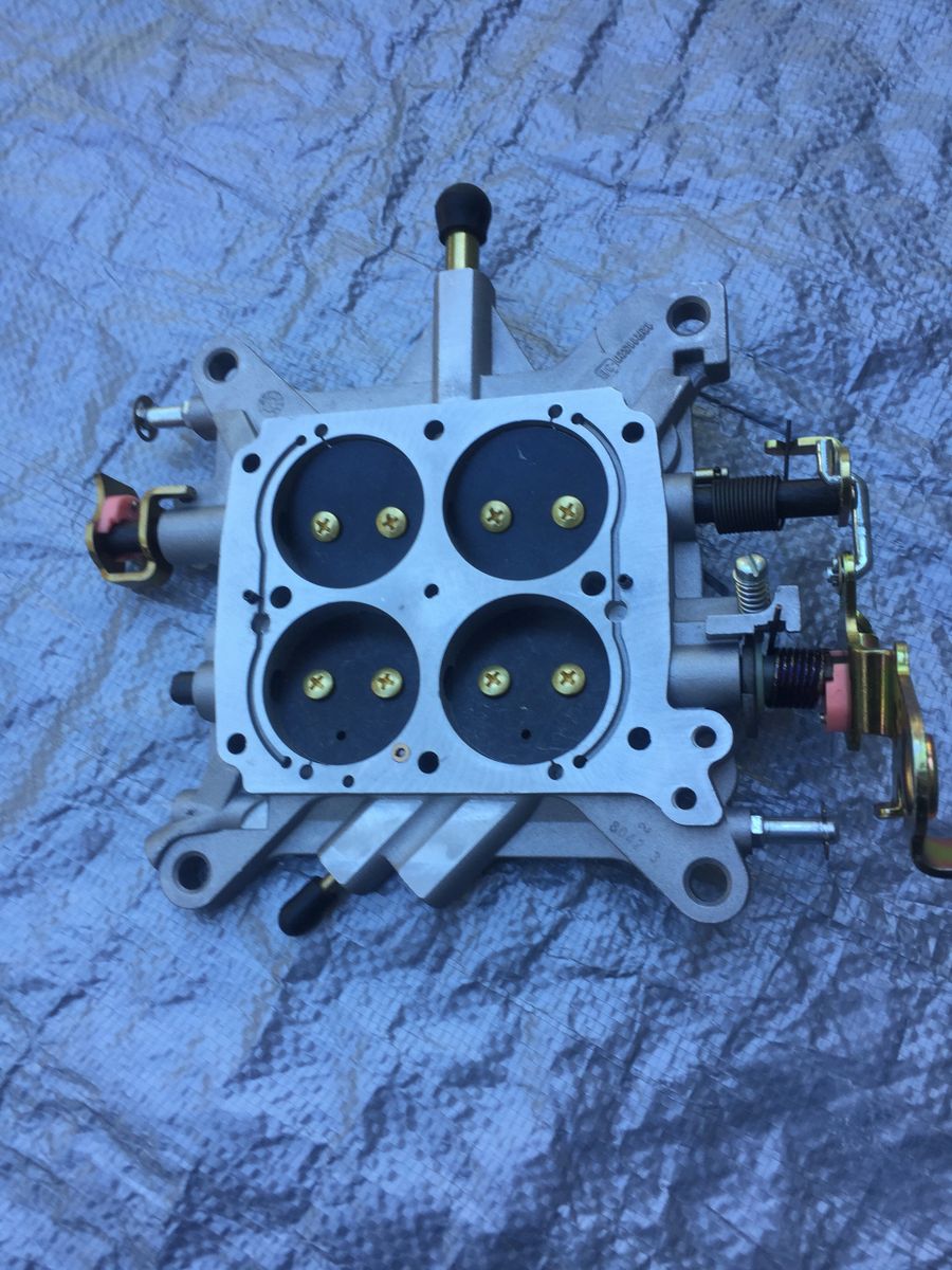 AED/Holley 650 - 800 CFM Double Pumper Two Corner, Base Plate Assembly ...