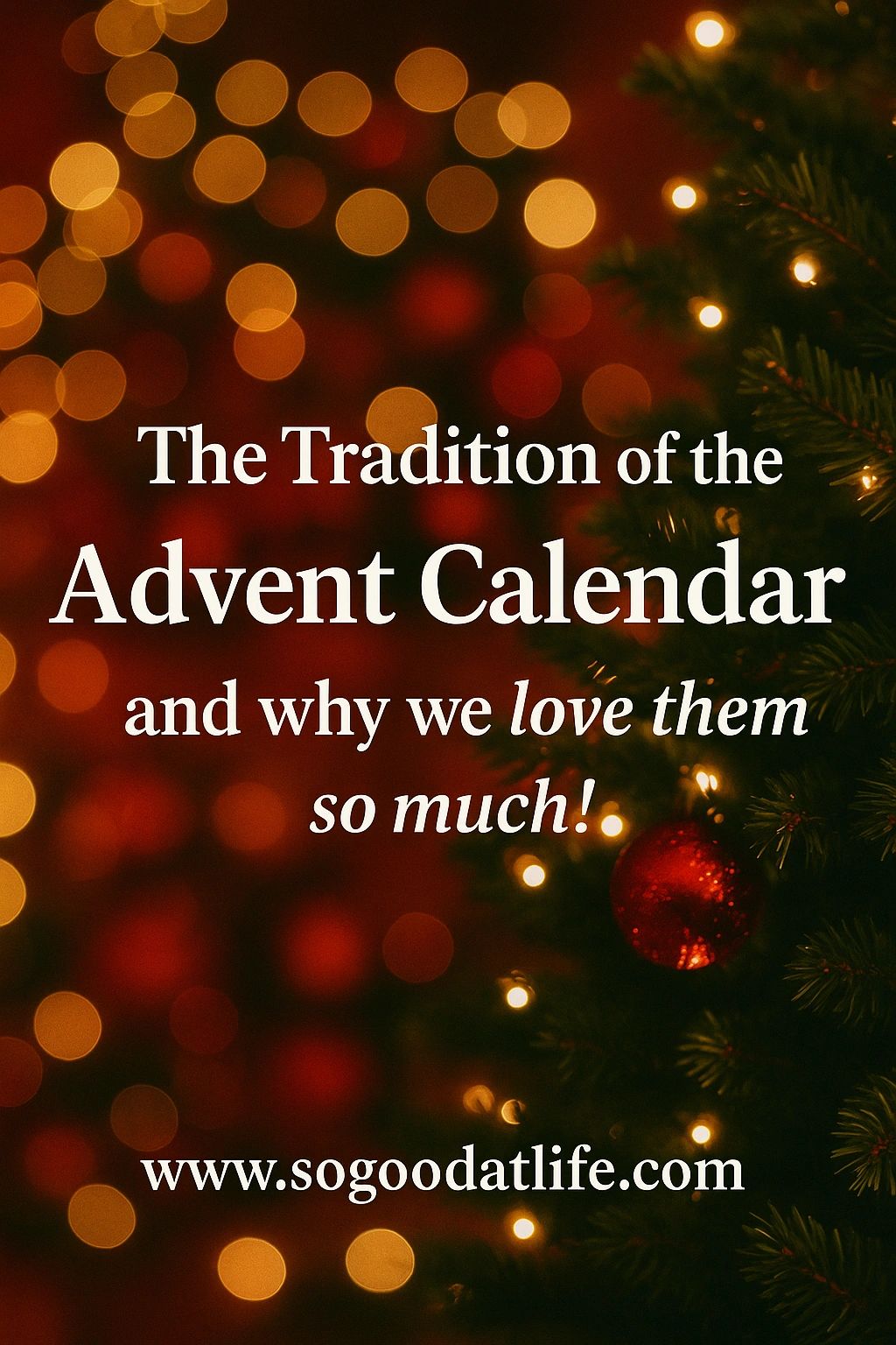 The tradition of the advent calendar and why we love them!
