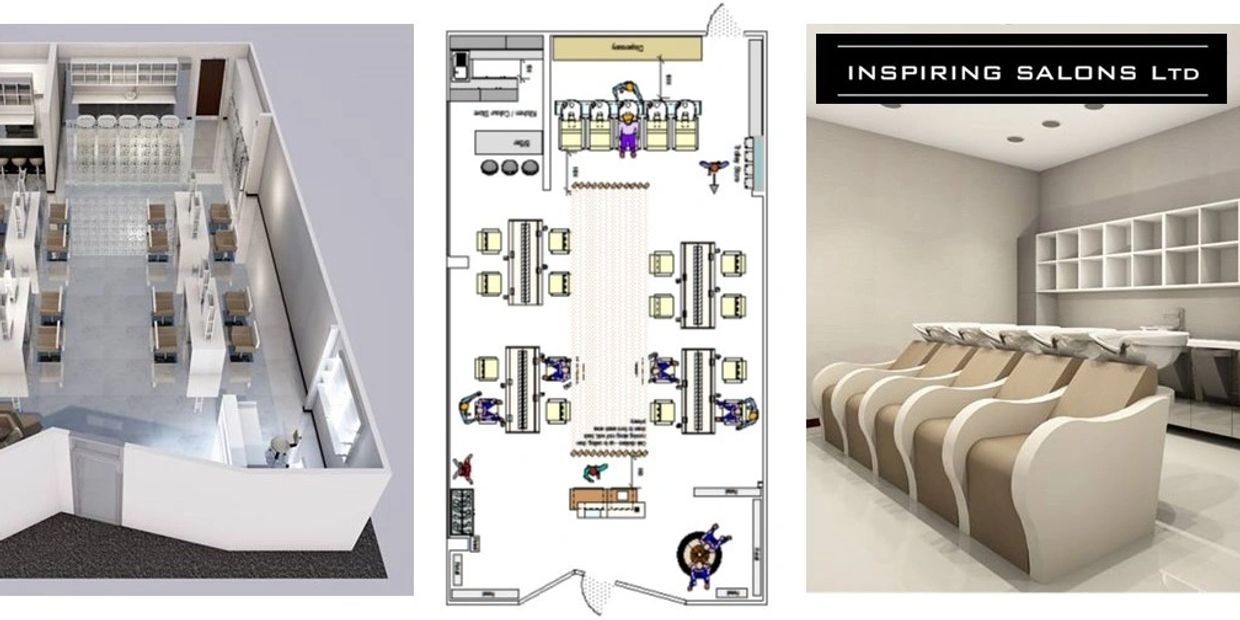 Inspirning Salons - Salon Interior Design, Interior Design | Inspiring ...