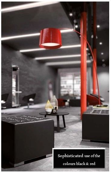 Salon interior design colour schemes: 8 Tips on colour design