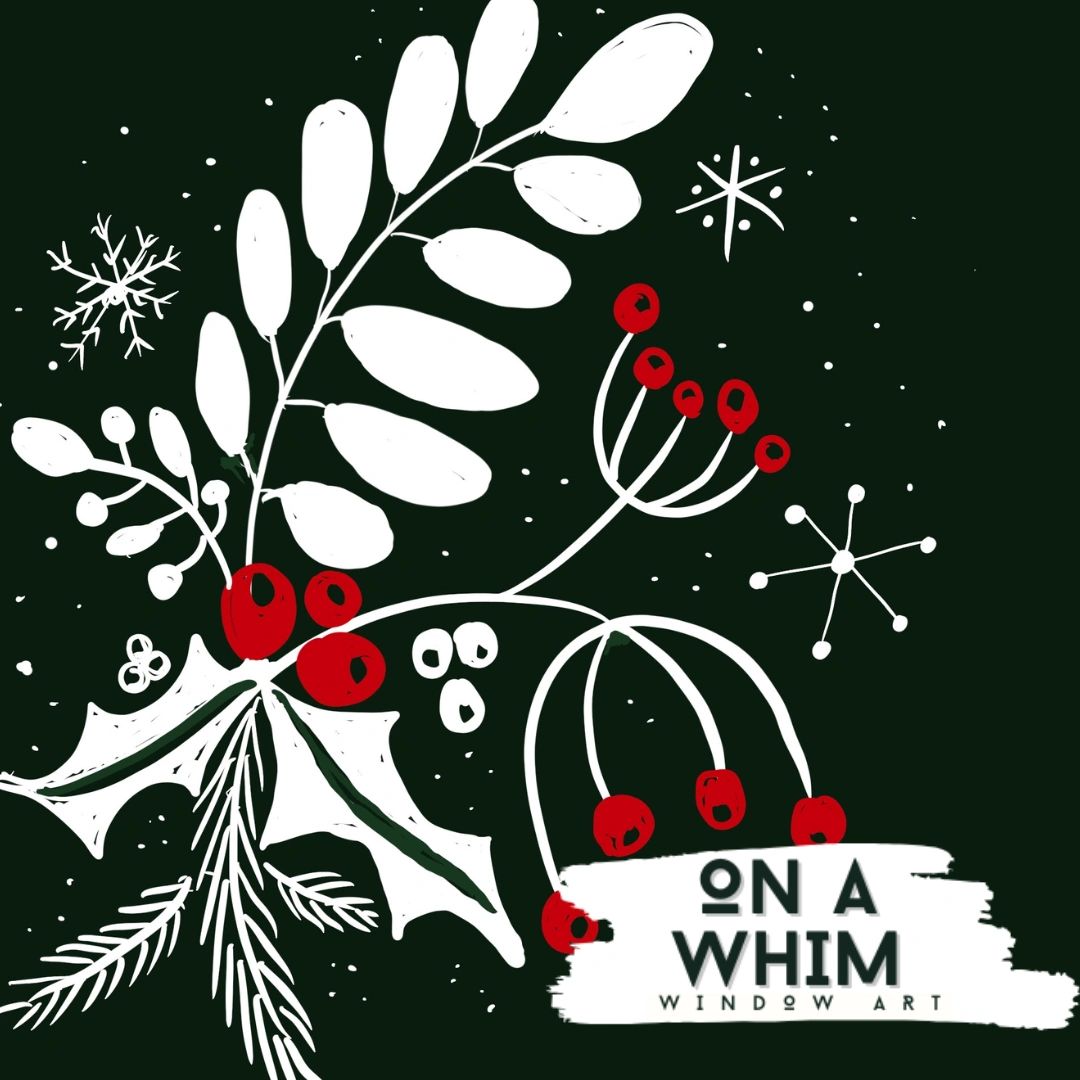 On a Whim Window Art