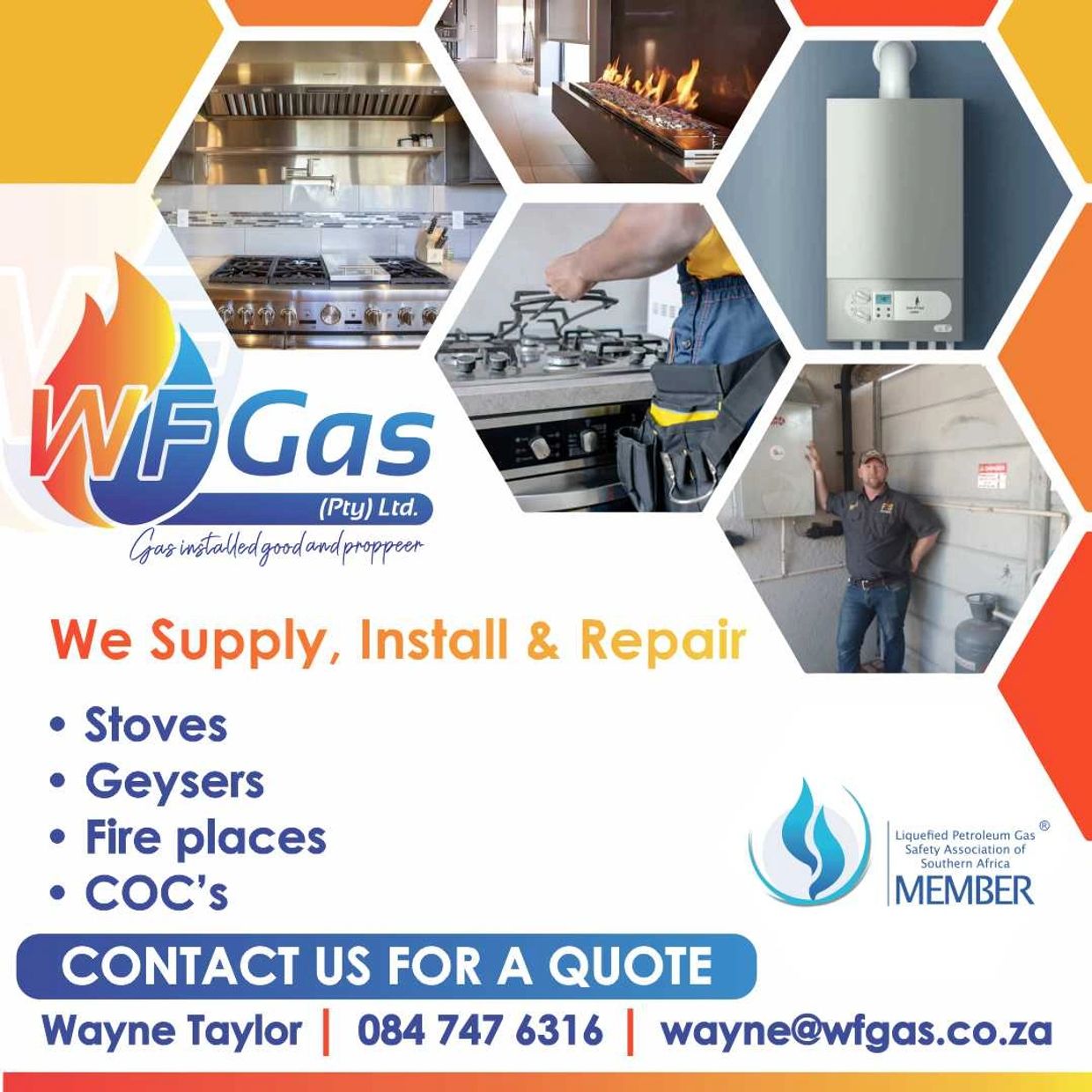 About Us | wf gas Pty(ltd)