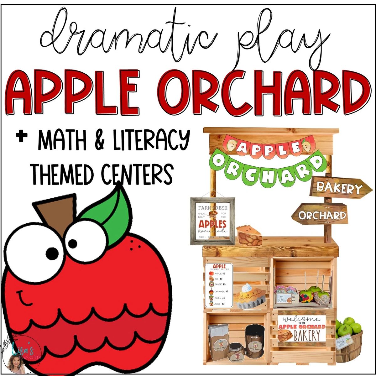Apple Orchard Dramatic Play centers and stations
