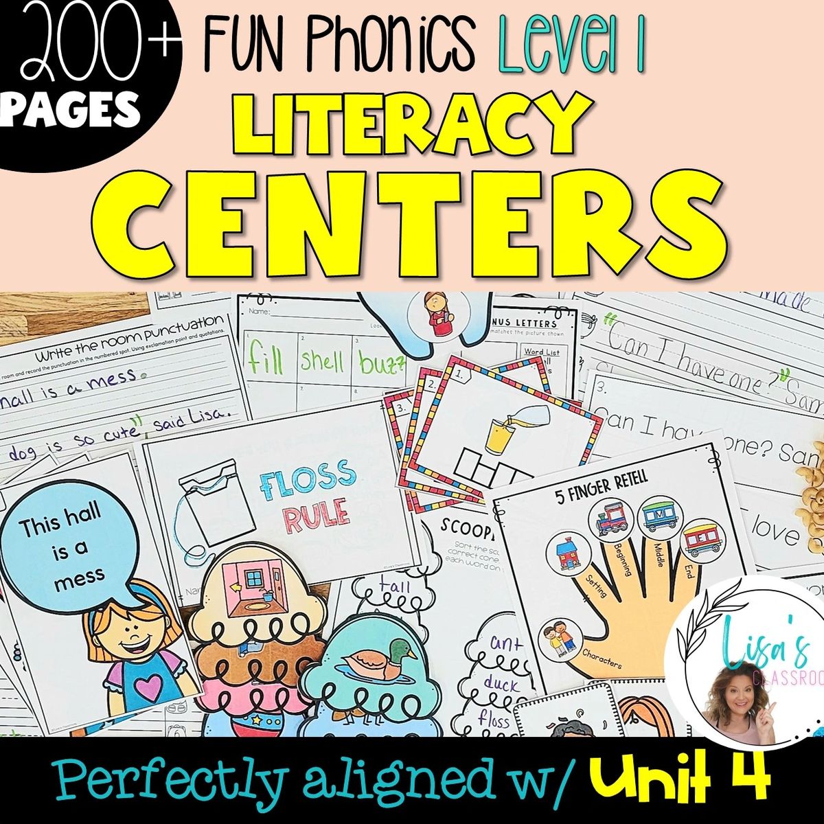 Fun Phonics LEVEL 1 Unit 3 Centers