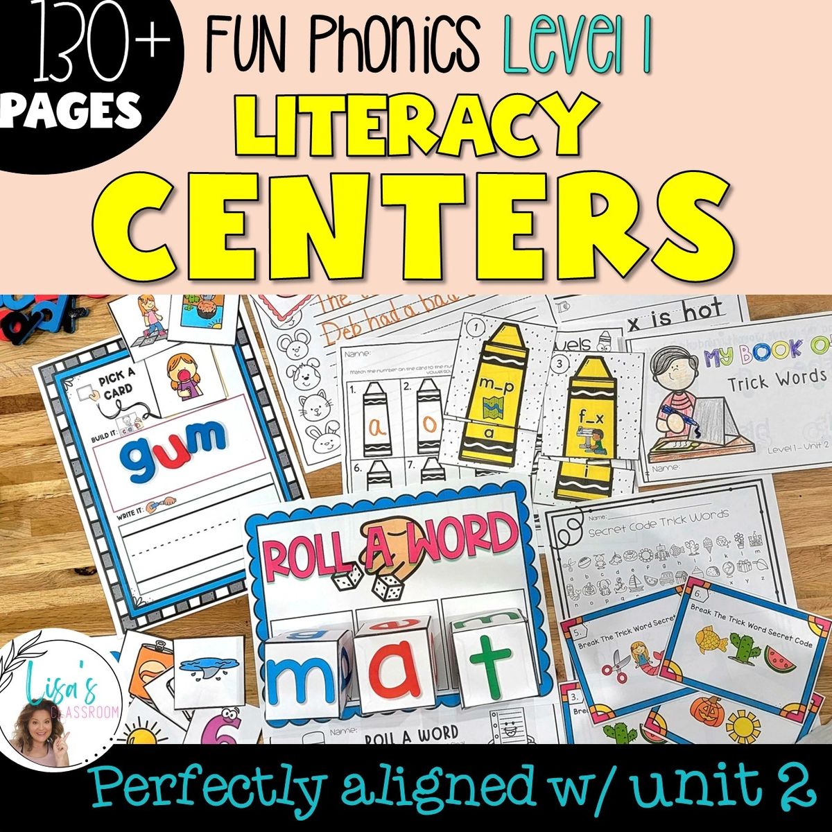 Fun Phonics LEVEL 1 Unit 2 Centers
