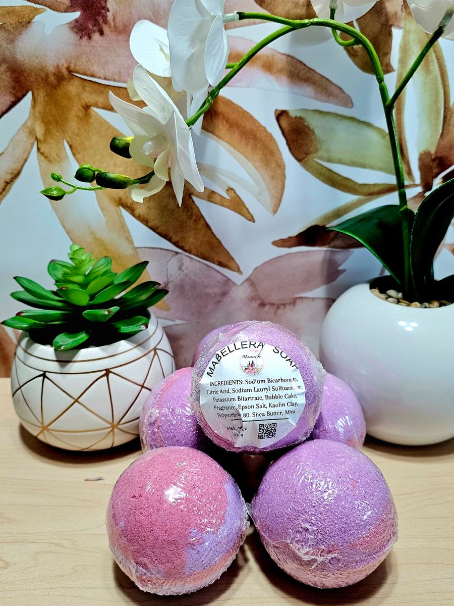 Black Raspberry Bath Bomb