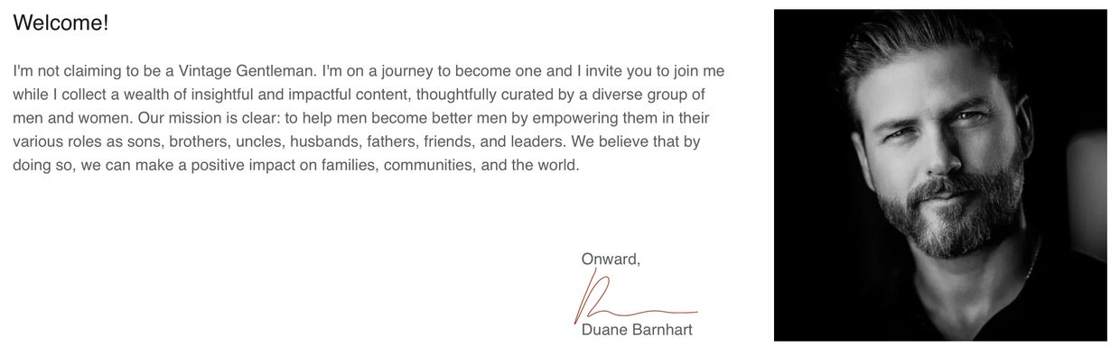 Vintage Gentleman: Reviving Old-school Masculinity