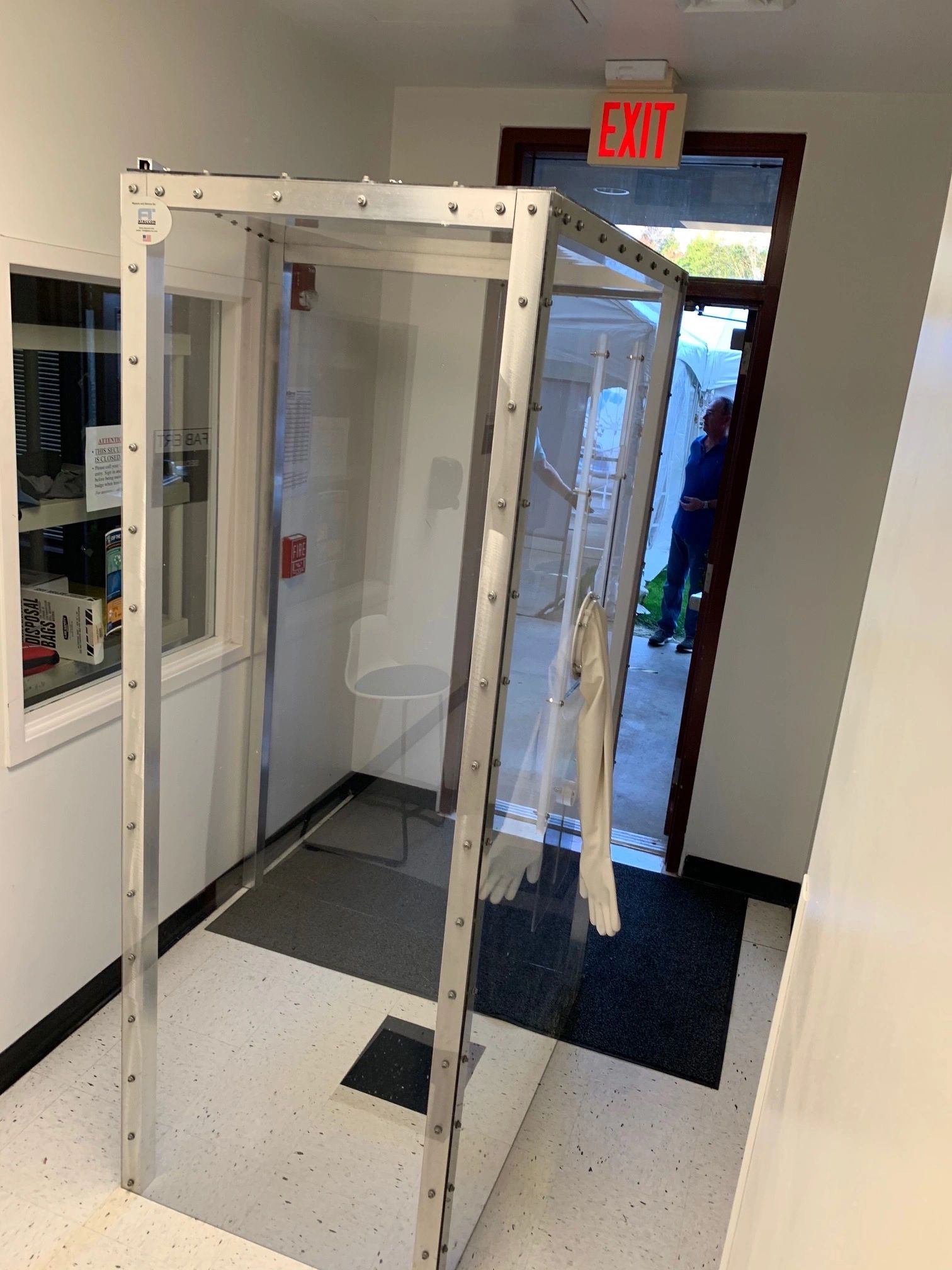 Employee Temperature - Employee Temperature Taker Isolation Booth